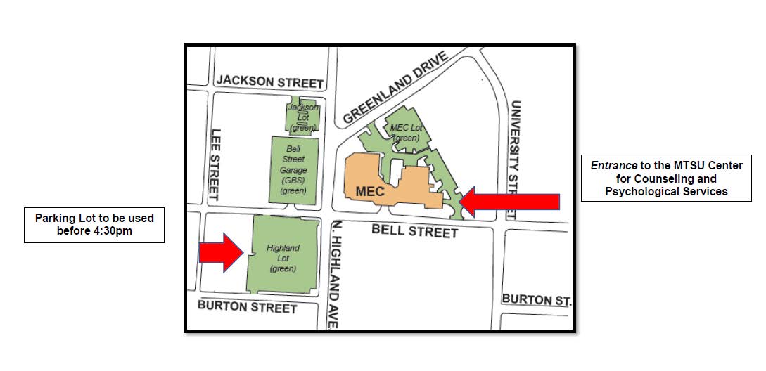Parking Information – Center for Counseling and Psychological Services